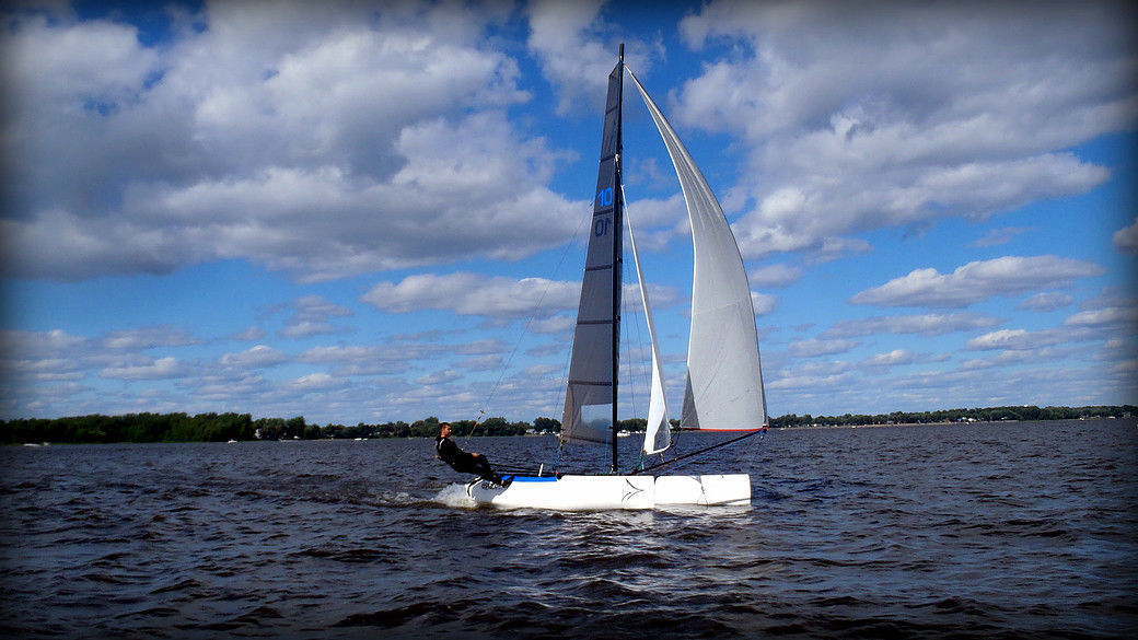 Recreational sport catamaran - Mystere ESPADON 16 - Voile Sansoucy ...