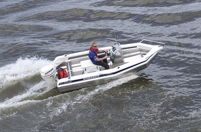 Outboard center console boat - 1410 FRONTIER - Stabicraft - sport ...