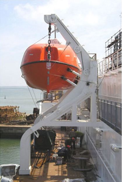 Lifeboat davit - Chongqing Guanheng Technology & Development - for ...