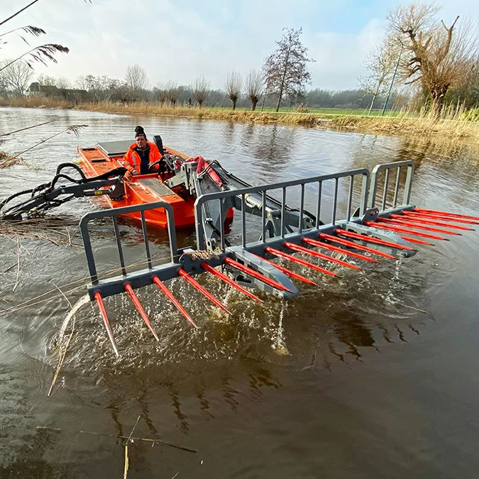 Mowing boat - C485-E - Conver - electric