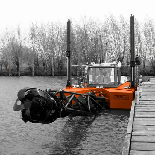 Cutter-suction dredge - C87 - Conver - multihull