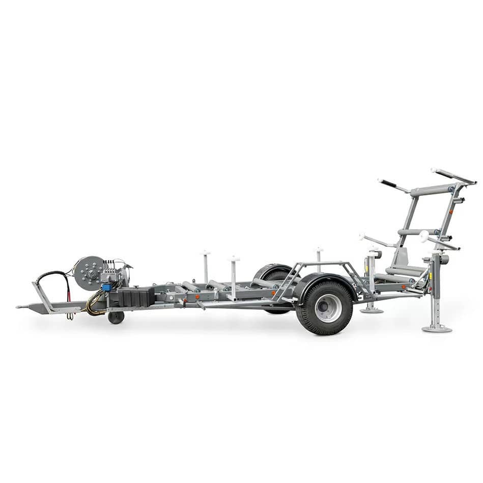 Road trailer - CTP485 - Conver - launching / professional vessel ...