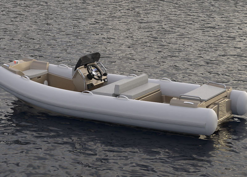 Inboard inflatable boat - 15 - Argos Nautic Manufacturing LLC - diesel ...