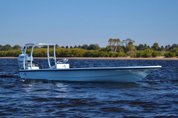 Outboard flats boat - Micro - Beavertail Skiffs - open / side console ...