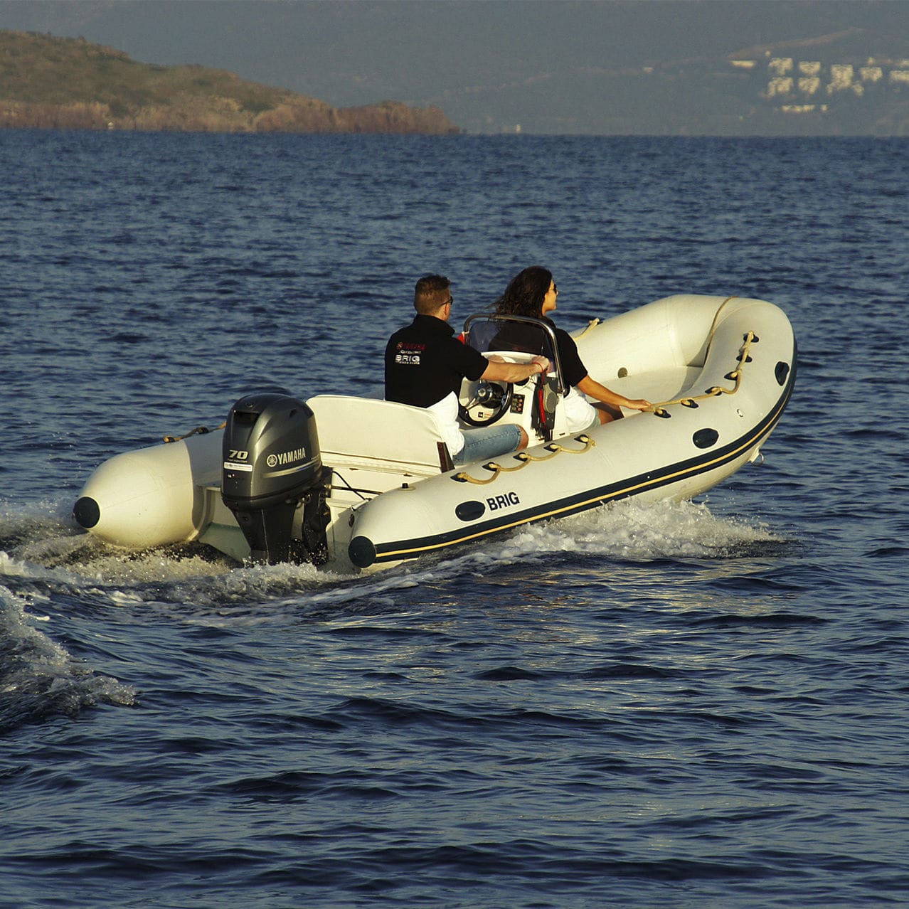 Outboard inflatable boat - FALCON 450 - Brig U.S.A. LLC - rigid / side ...