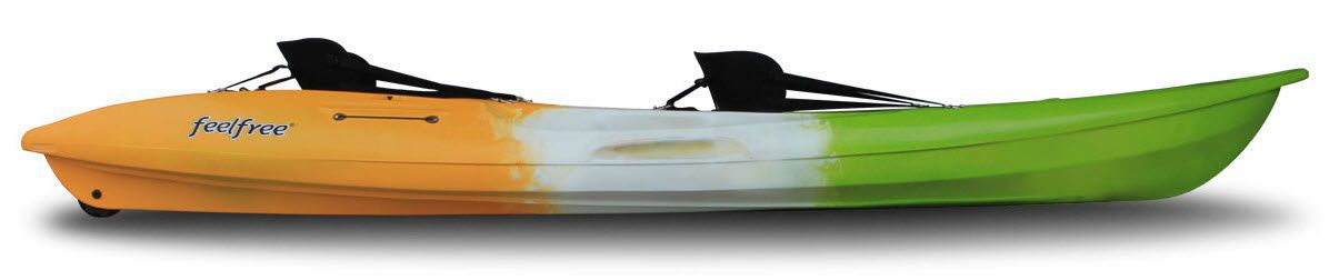 Fishing kayak - Gemini - Feelfree Gear - recreational / adult / tandem