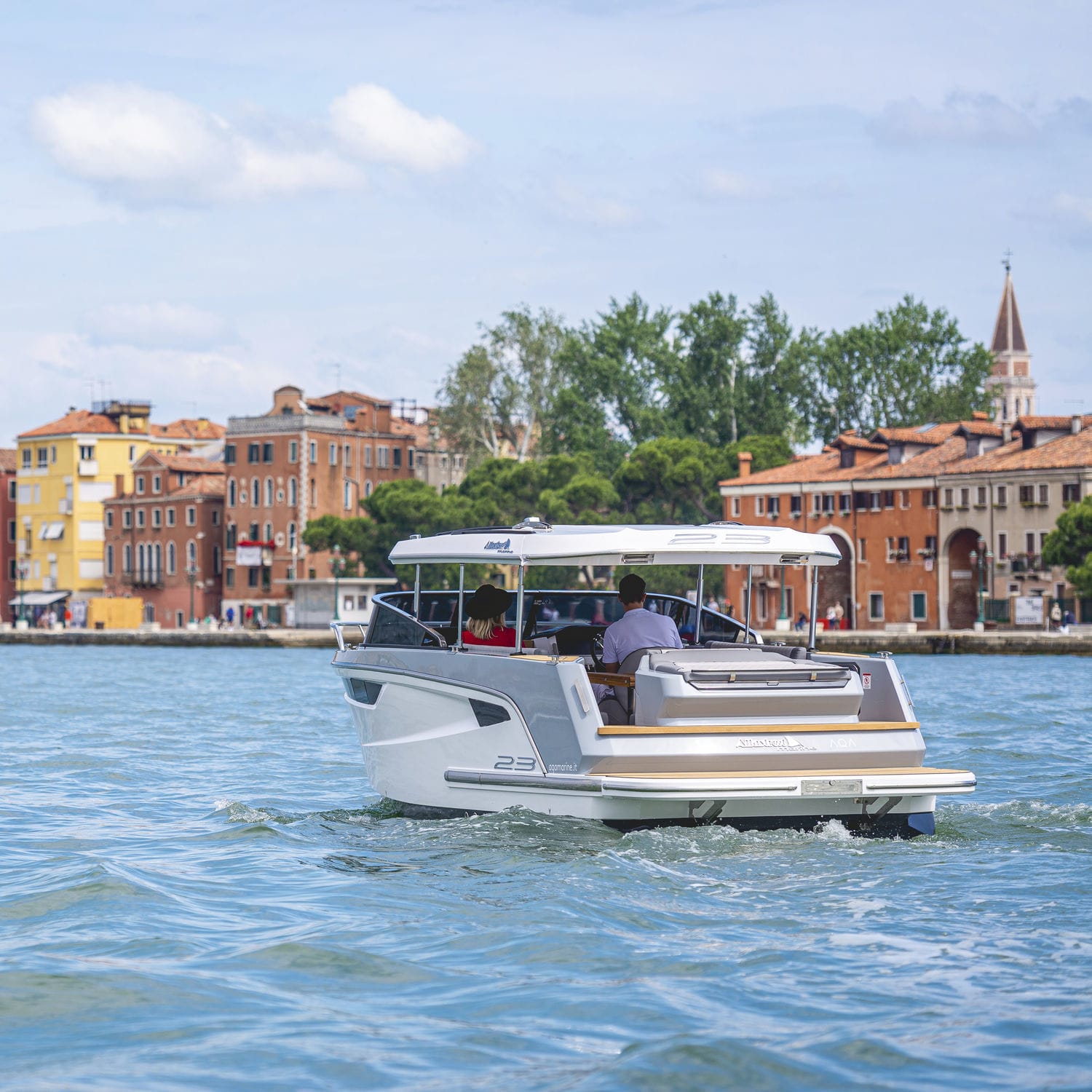 Inboard cabin cruiser - 23 EVO - ALFASTREET YACHTS - electric ...