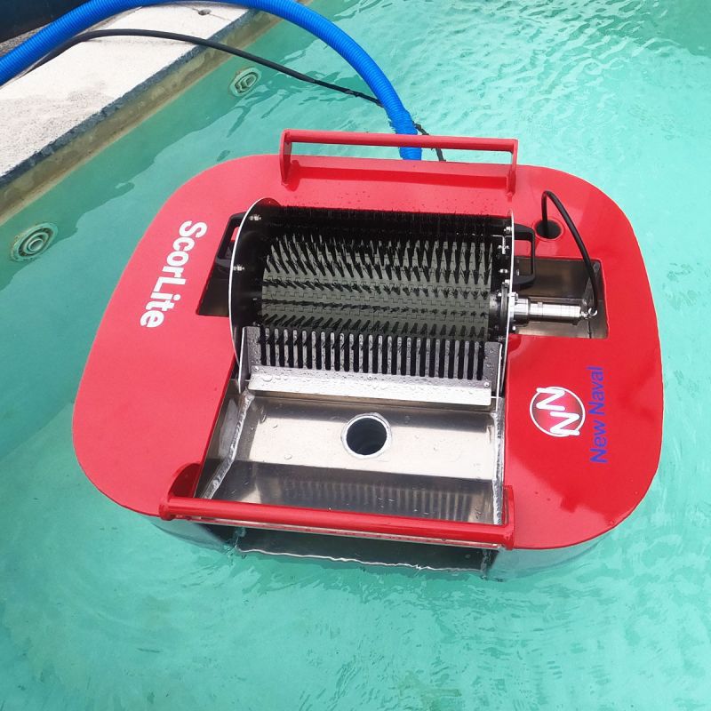 Rotary drum oil skimmer - Scorlite - New Naval Ltd. - brush / disc ...