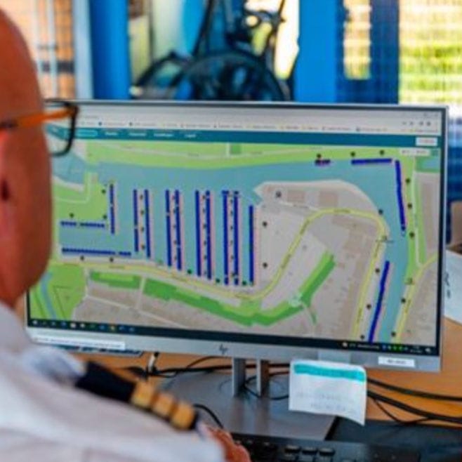 Marina software - i-Marina - ARABEL NV - MARINA INTEGRATED SYSTEMS - management / tracking / port