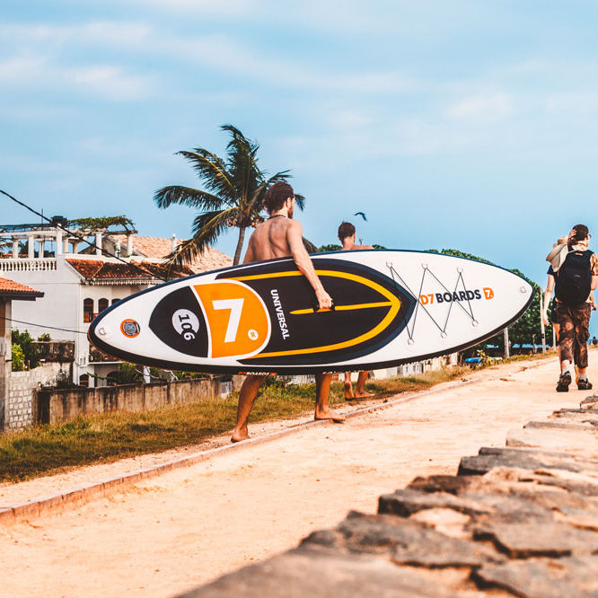 Inflatable SUP - D7 10.6+ - BS Marine - surf