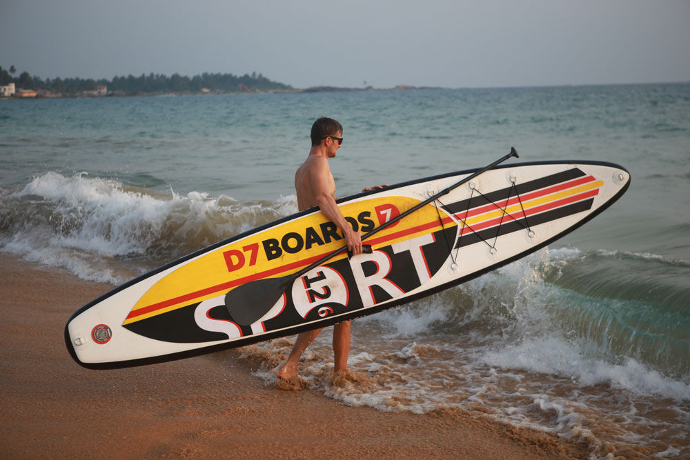 Inflatable SUP - DISCOVER D7 12.6 - BS Marine - exploring / surf