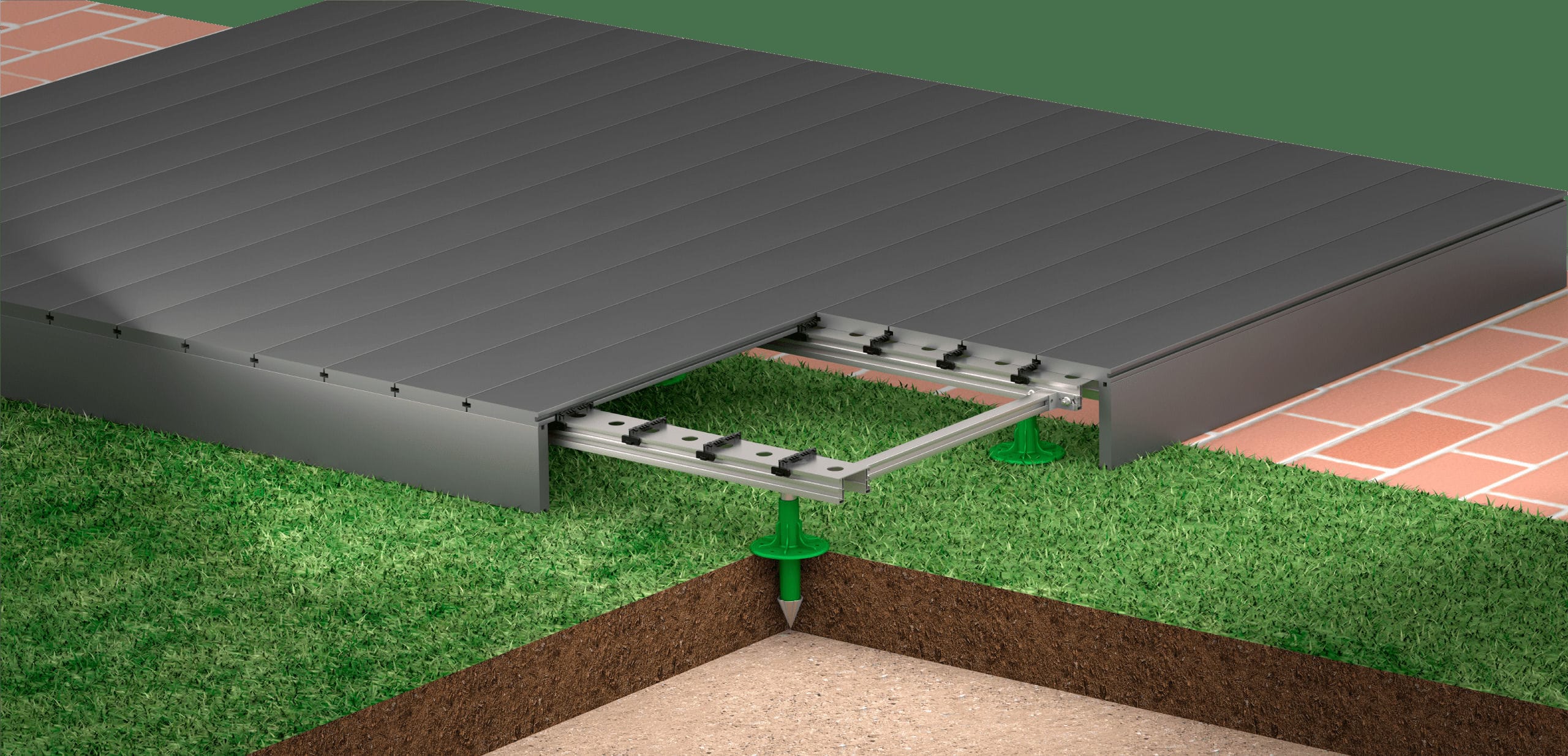 Floor covering mounting system - Fitfloor Garden - FITLOCK SYSTEM ...