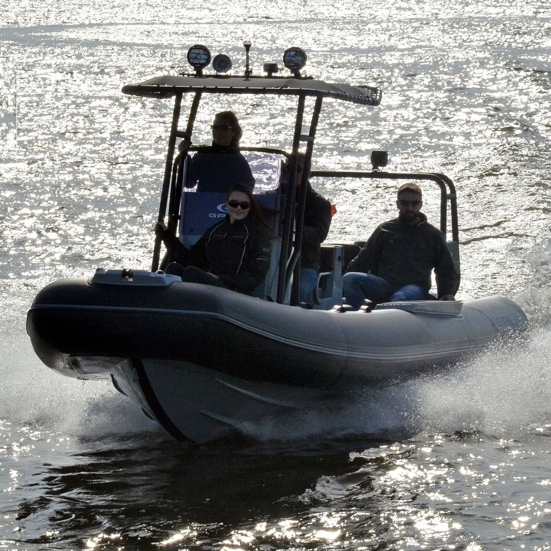 Outboard inflatable boat - V650 - GALA MARINE INTERNATIONAL In - rigid ...