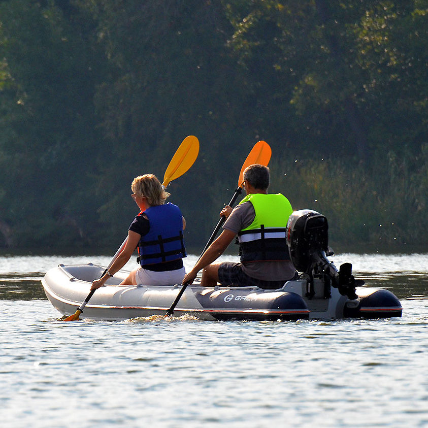 Inflatable canoe - C320 - GALA MARINE INTERNATIONAL In - Canadian / 5 ...
