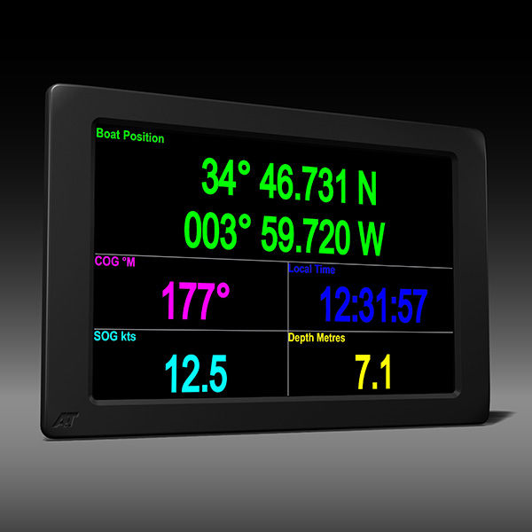 Racing sailboat display - ATBFD series - A T Instruments Ltd - for ...