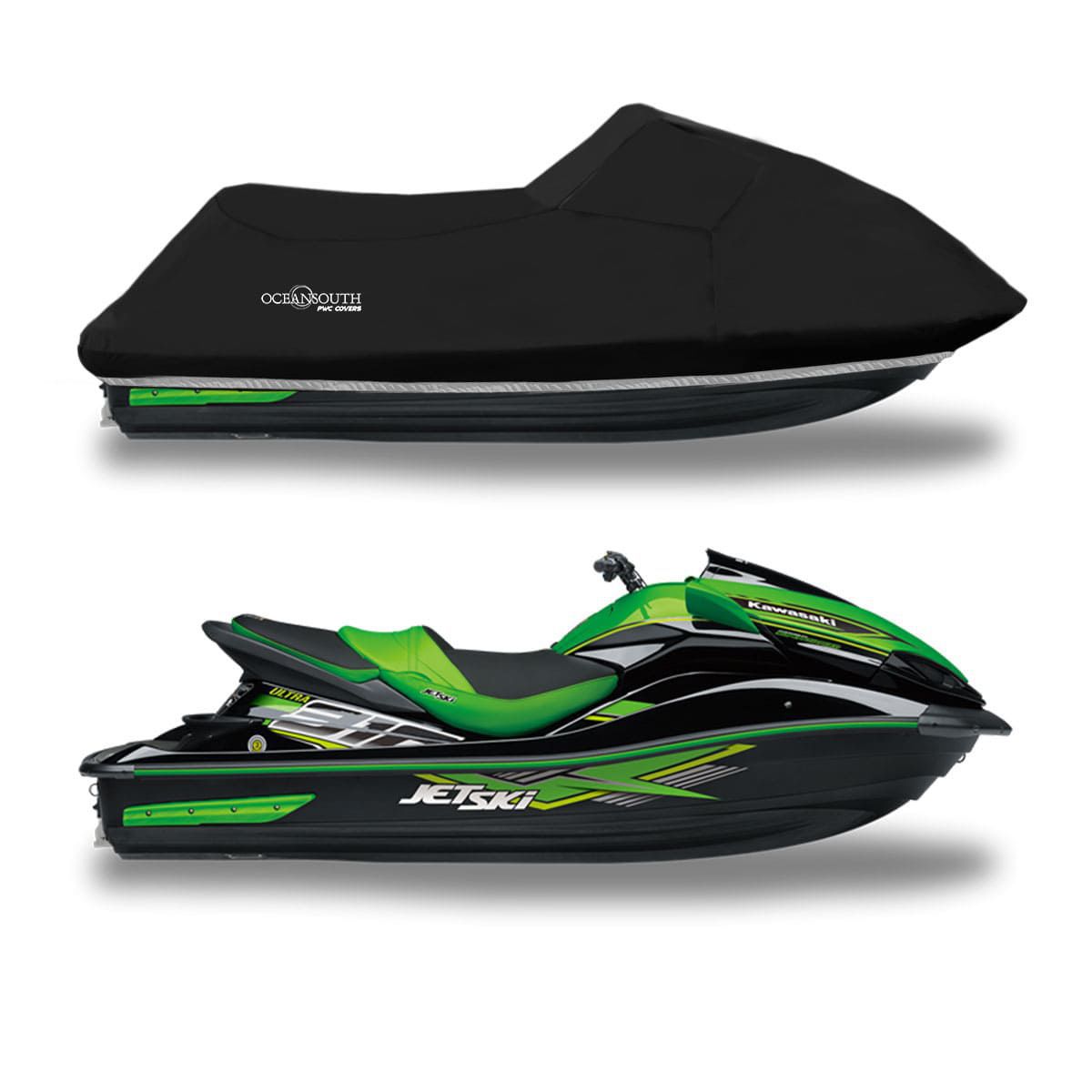 Jet-skis protective cover - MA 077-P - OCEANSOUTH - black / blue / green