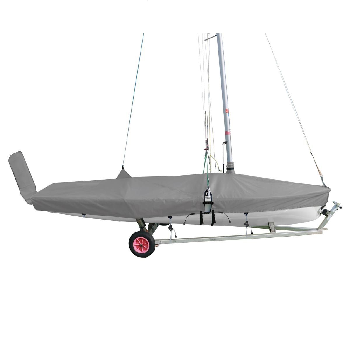 Sailing dinghy protective cover - SA01P - OCEANSOUTH - for hulls / gray ...