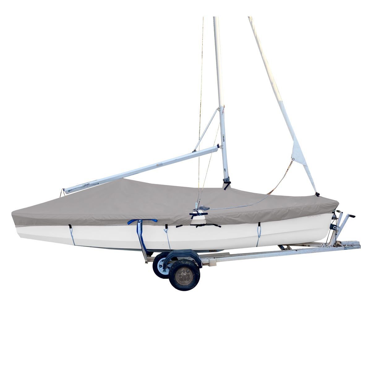 Sailing dinghy protective cover - SA391 - OCEANSOUTH - gray / Laser