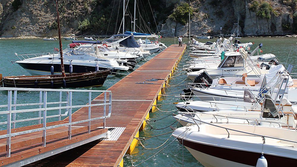 Floating dock - SYSTEM GROUP MARINE - mooring / for marinas / for harbor