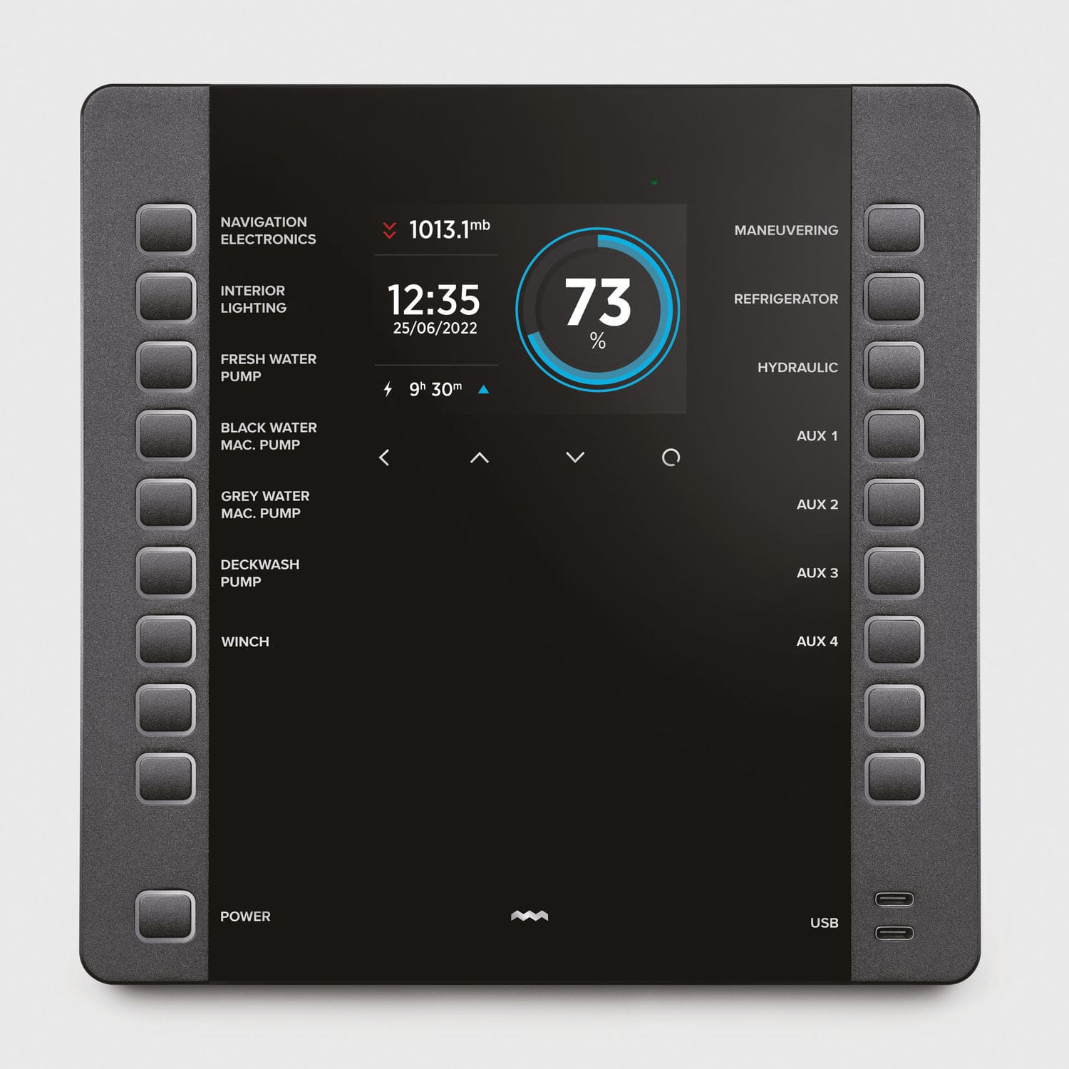 Yacht monitoring and control panel - NEREIDE 2 - SIMARINE - for ...