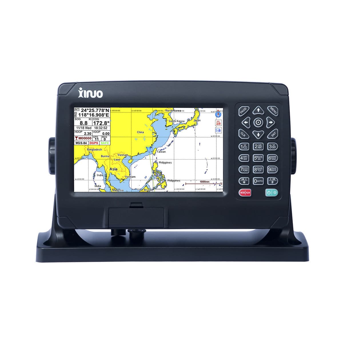 Chart plotter multi-purpose instrument - XF-607 - Xinuo Information ...