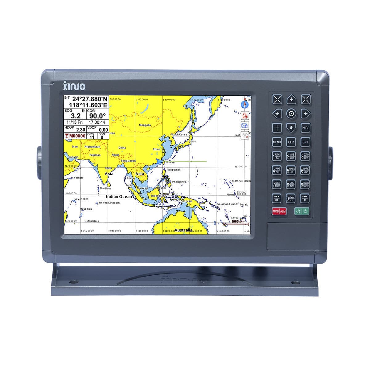 Chart plotter multi-purpose instrument - XF-1069 - Xinuo Information ...