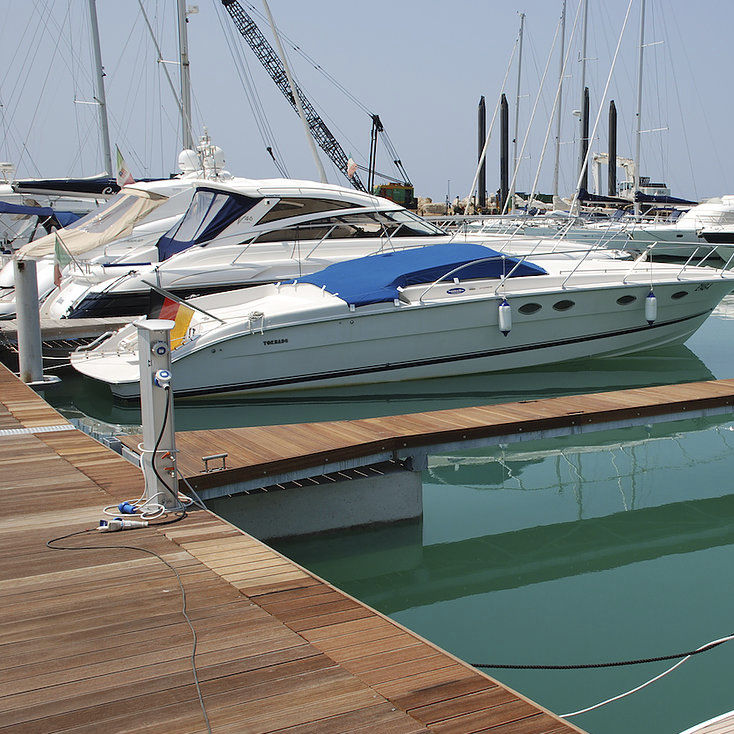 Galvanised steel dock finger - FINGERS - Nuova Metalmeccanica srl ...