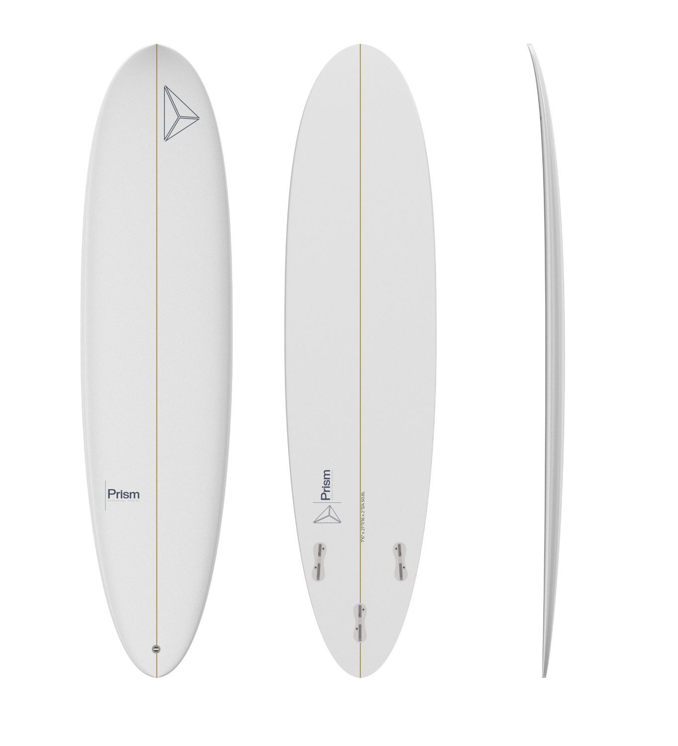 Egg surfboard - Mid Length 7'6 ESSENTIAL SERIES FCS 2 - Prism Surfboards