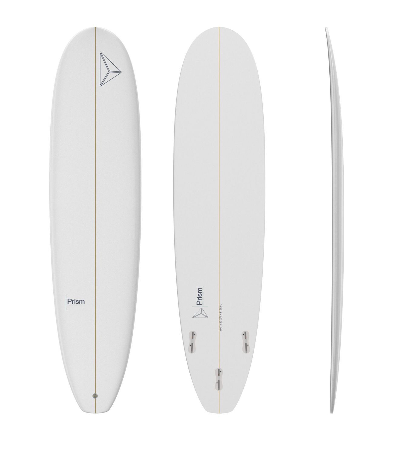 Mini-malibu surfboard - Mini-Malibu 8'0 ESSENTIAL SERIES FCS 2 - Prism ...