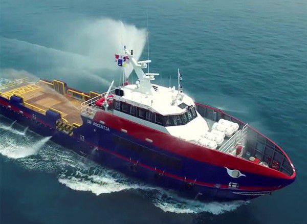 Crew transfer offshore support vessel - SHARKS SERIES - Dundee Marine ...