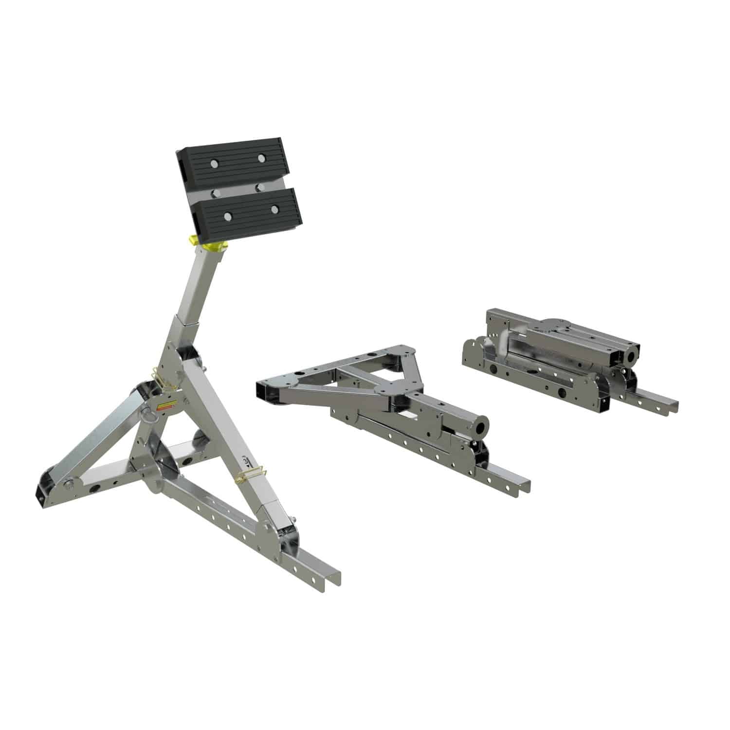 Boat cradle - X - CRADLE B - adjustable / mobile / with 4 load points