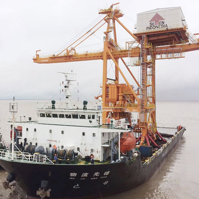 Grab ship unloader - GGU series - GENMA SOLUTION - mobile