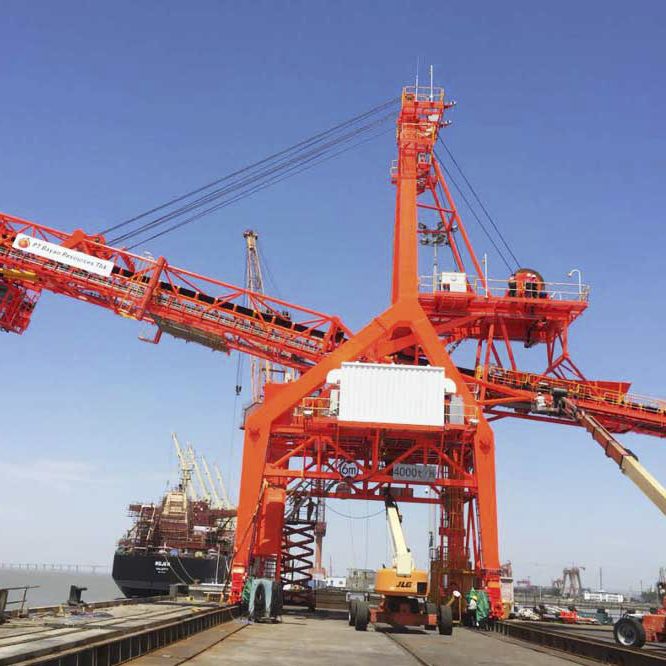 Continuous ship loader - GML series - GENMA SOLUTION