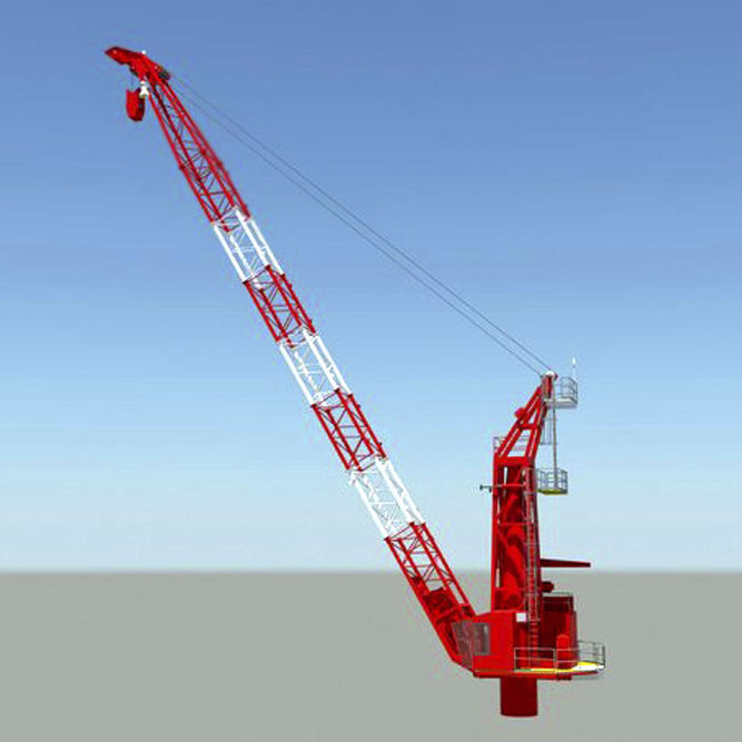 Ship crane - RHK Series - GENMA SOLUTION - for heavy loads / offshore