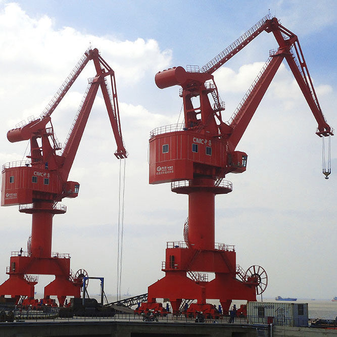 Port crane - GENMA SOLUTION - jib crane / double