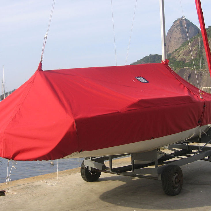 Sailboat cover - Bailly - boat / for hulls / gray