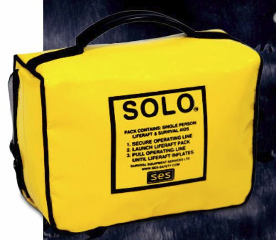 Boat liferaft - Solo Survival Pack - SRG International Ltd. - ISO ...