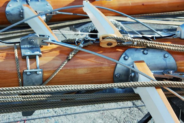 Multihull mast - AURIQUE/HOUARI - WoodSpars - wooden / racing / classic