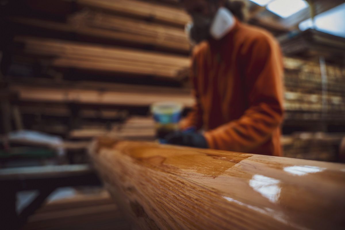 Sailing yacht boom - WoodSpars - for sailboats / custom / wooden