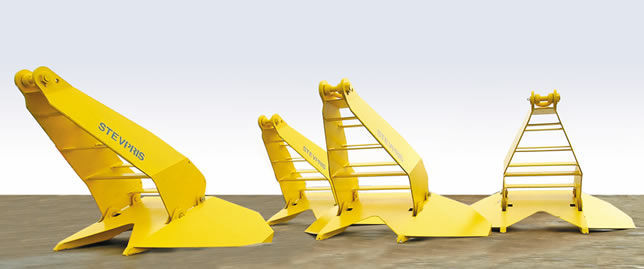 Stevpris anchor - Stevpris Mk6 - VRYHOF - for offshore platforms