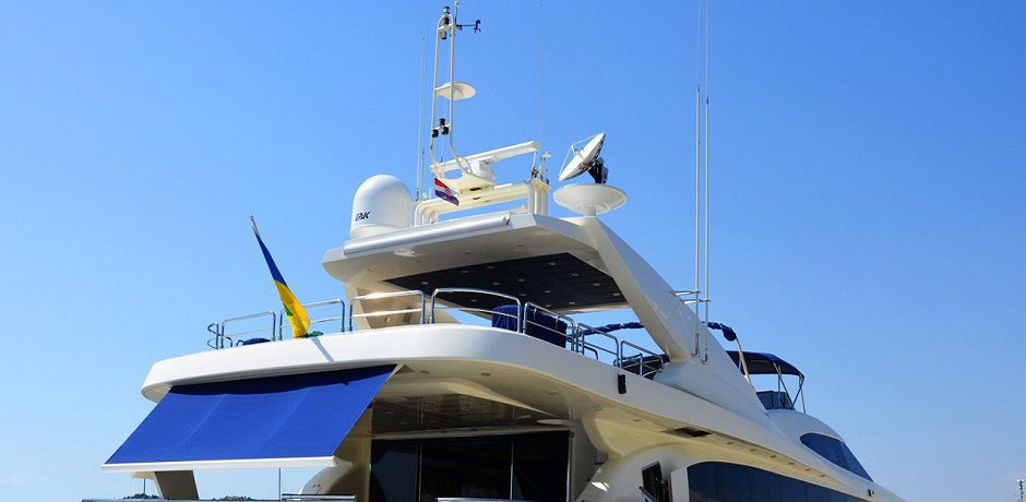 VSAT antenna - Stream Marine - Satcom / internet / broadband