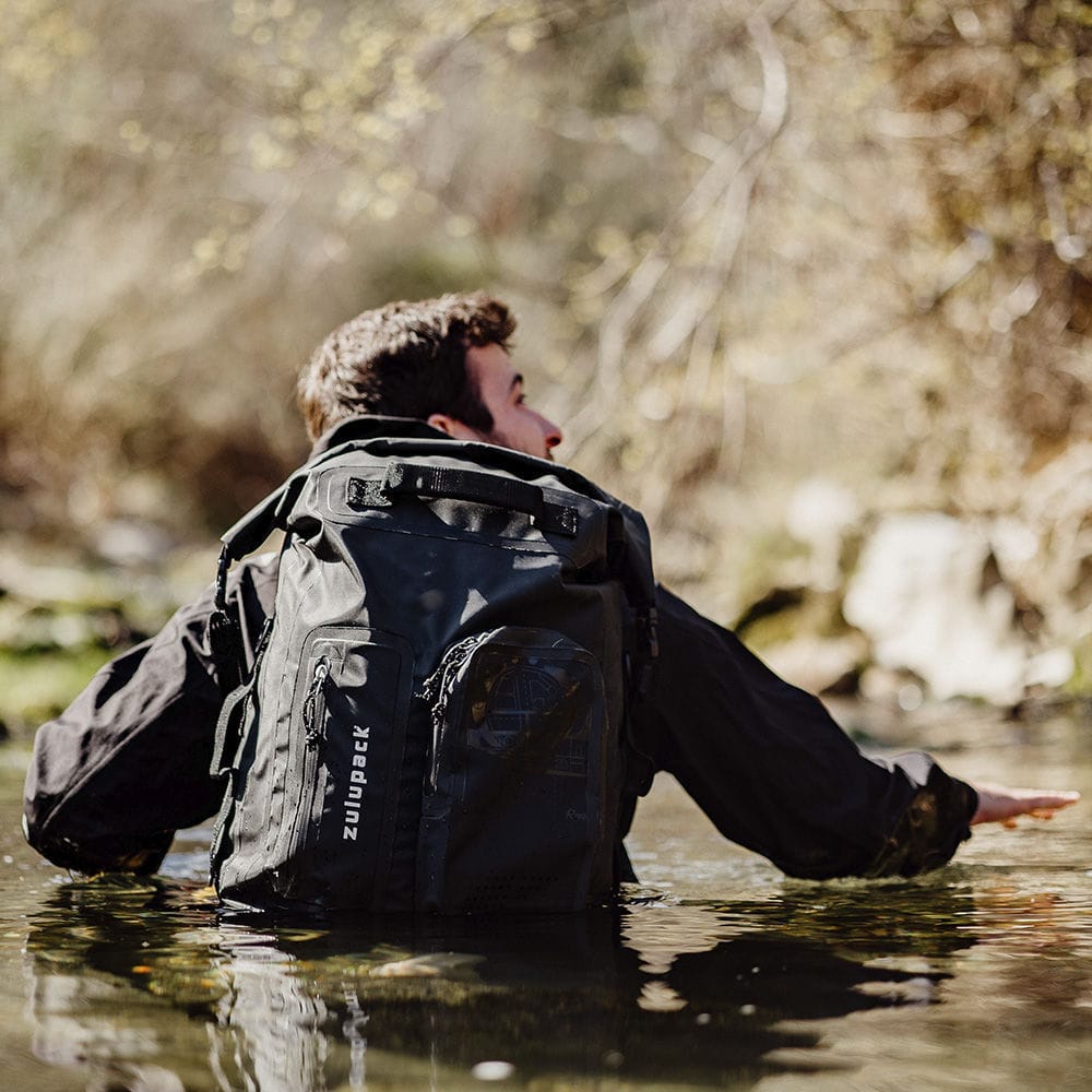Waterproof backpack - NOMAD 35 - ZULUPACK - multi-use / for canoes and ...