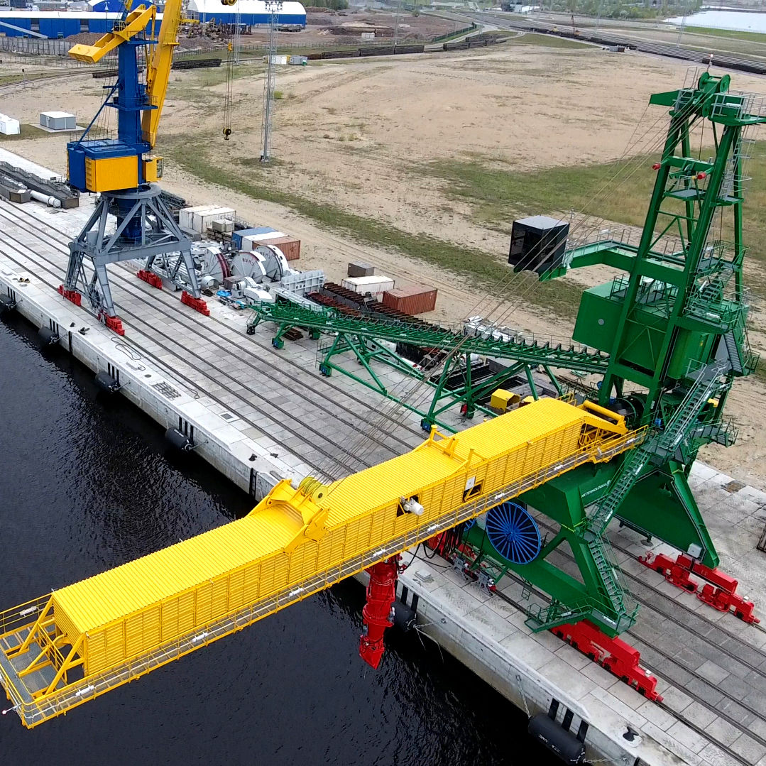 Floor track ship loader - SLL-2000 - NK TEHNOLOGIJA