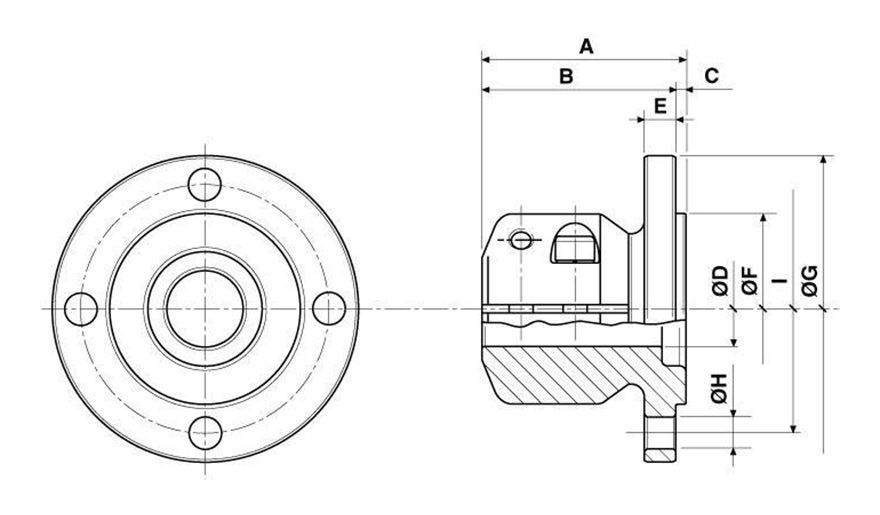 Flange mechanical coupling - 21 CLAMP - reggiani nautica - for boats ...