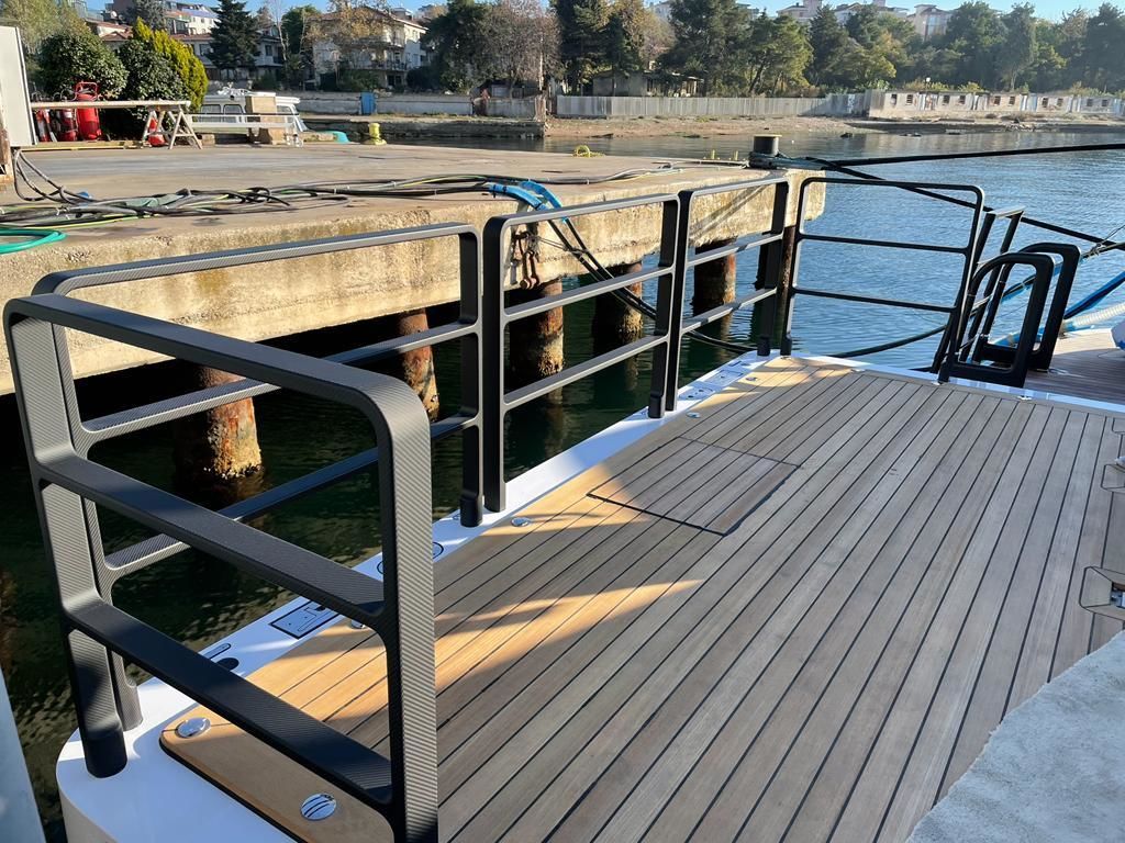 Yacht handrail - X-Quip - carbon