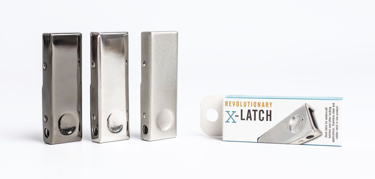 Boat draw latch - x-latch - Tietoset Marine Ltd. - stainless steel