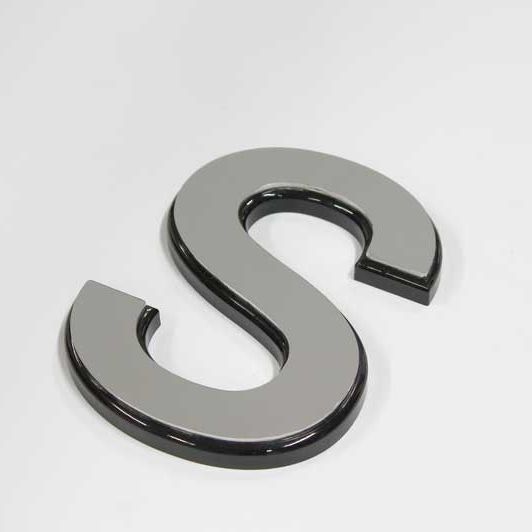 Yacht lettering - Arte & Comunicazione S.r.l. - polished stainless steel