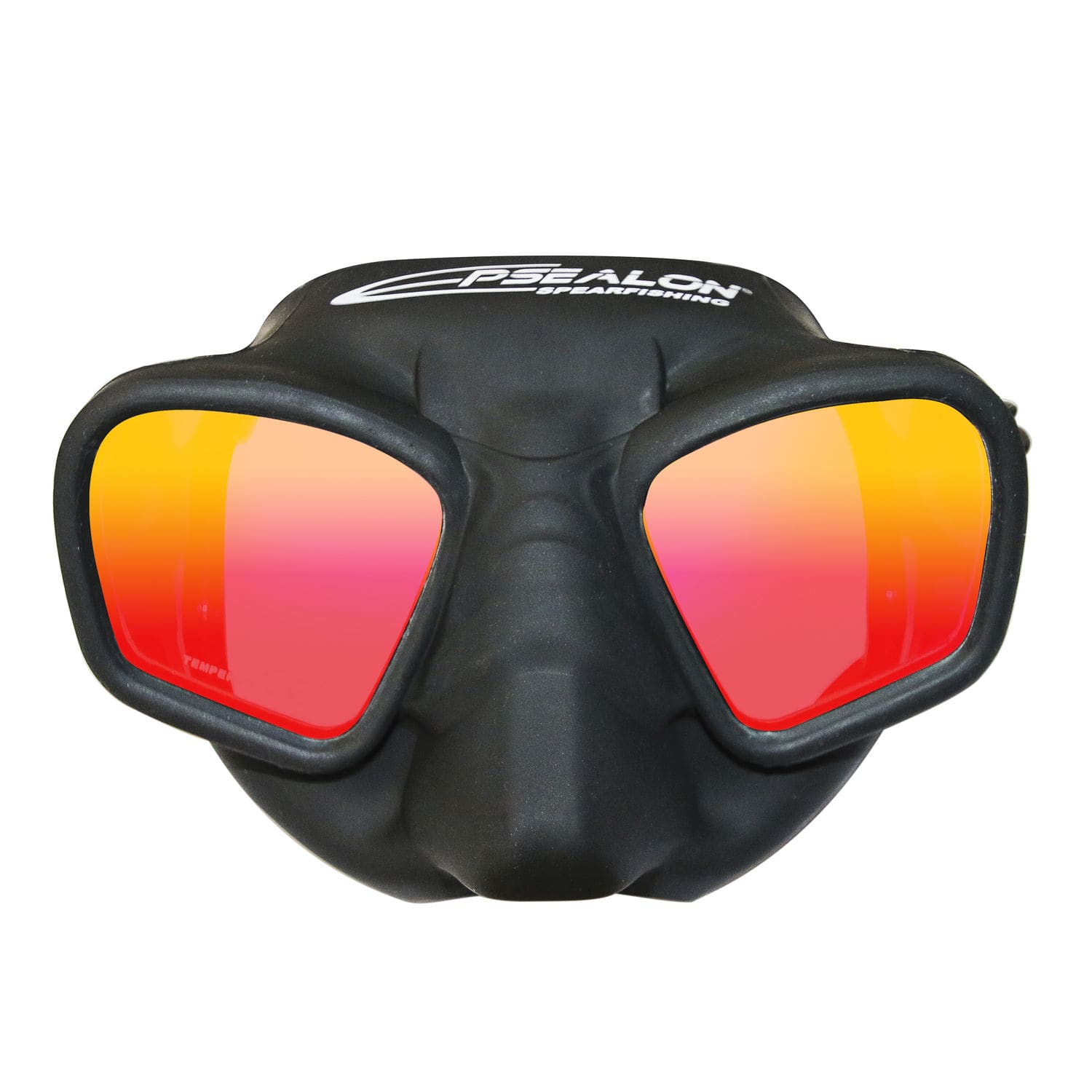 Dual-lens dive mask - Seawolf Red flash - EPSEALON
