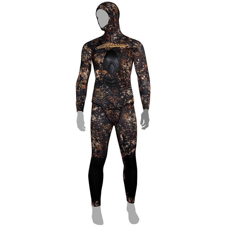 Spearfishing wetsuit - Kombu - EPSEALON - with hood / one-piece / long ...