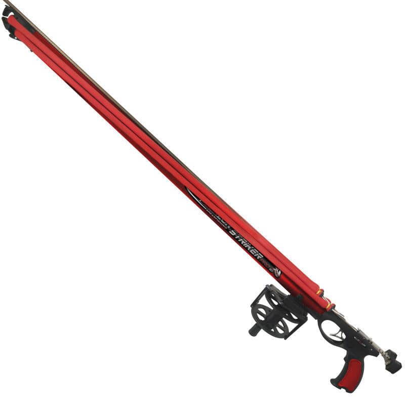 Speargun with shock cord - STRIKER PRO red - EPSEALON - aluminum